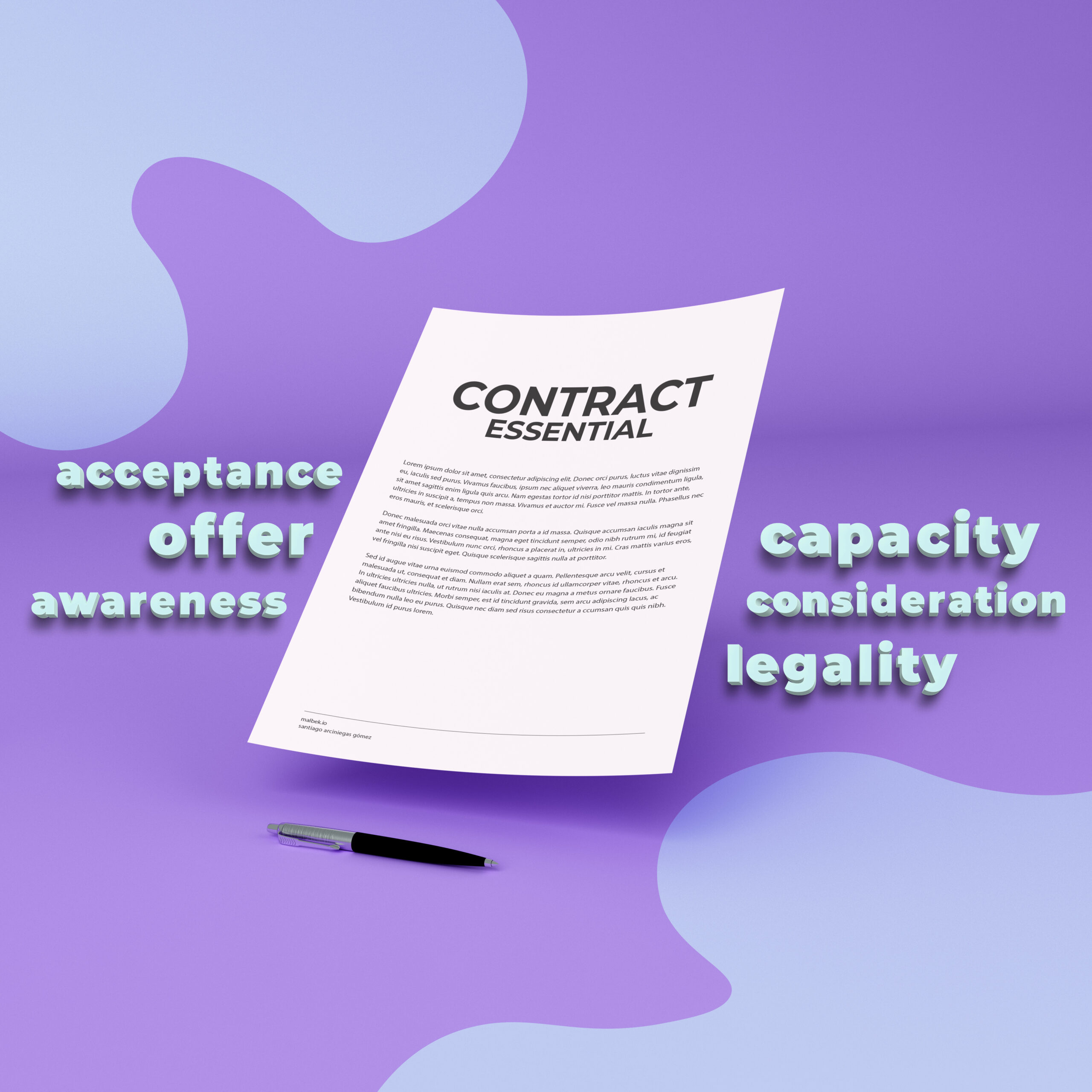 6 Components of Contracts: The Essential Elements of Enforcement - Malbek